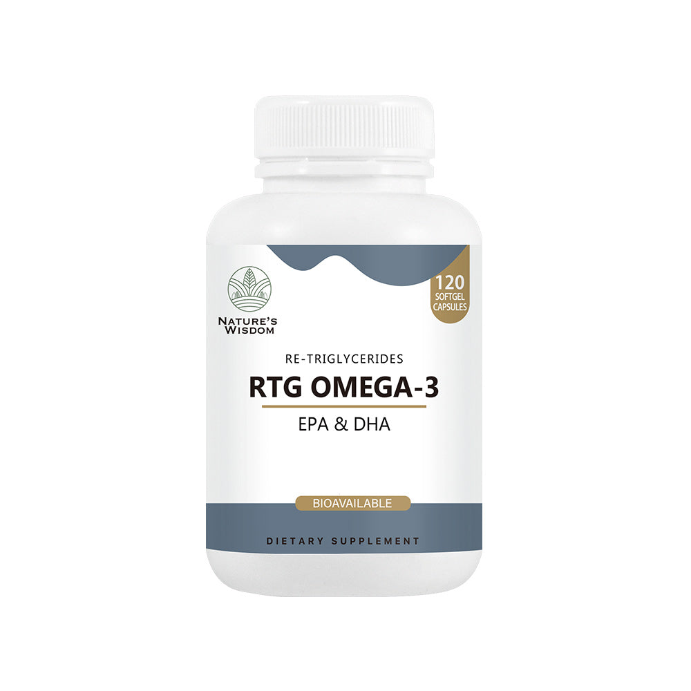 RTG Omega-3 120c – Nature's Wisdom